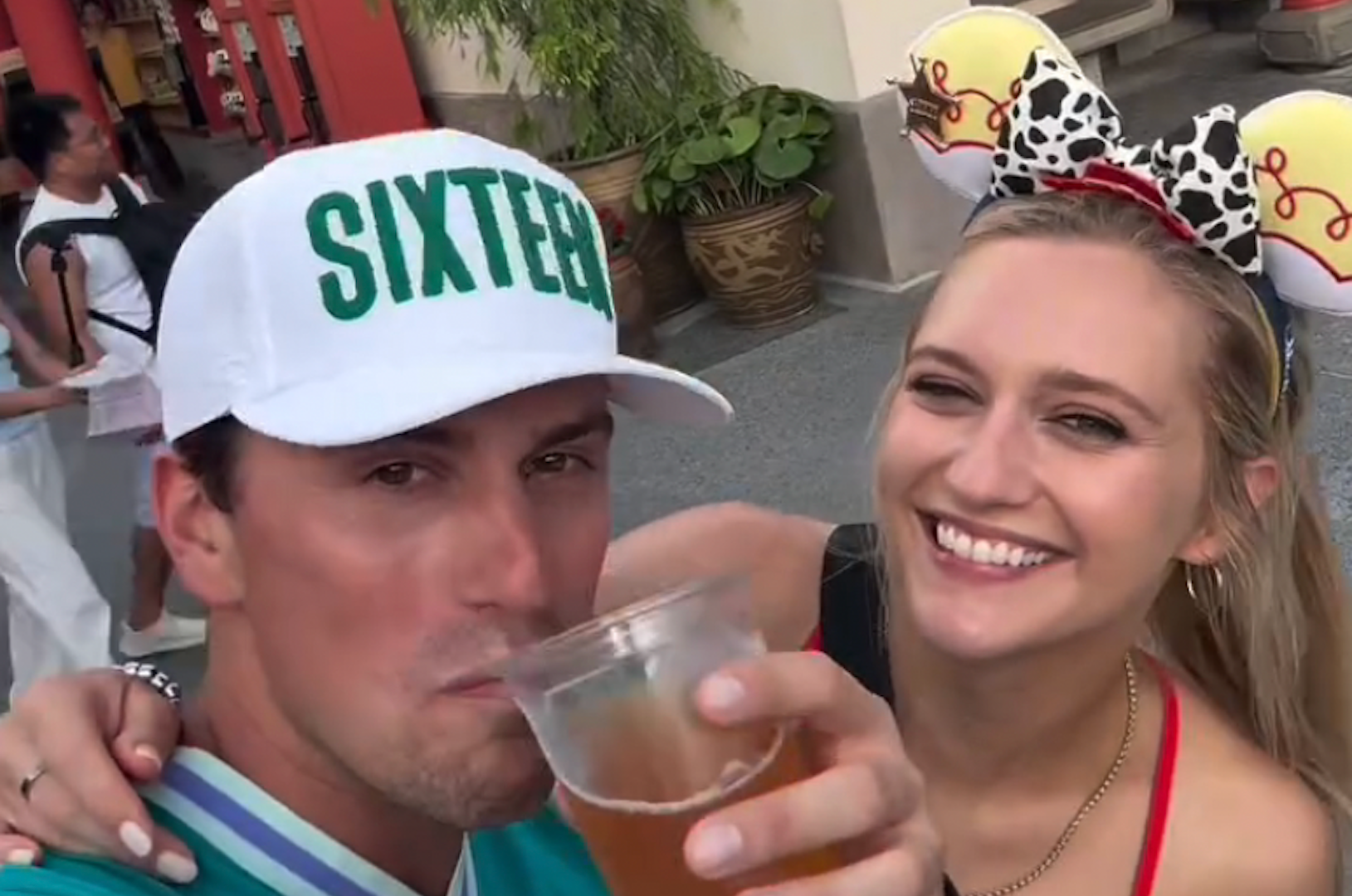 Savannah Bananas' Jackson Olson calls girlfriend Maggie Sajak 'The one'