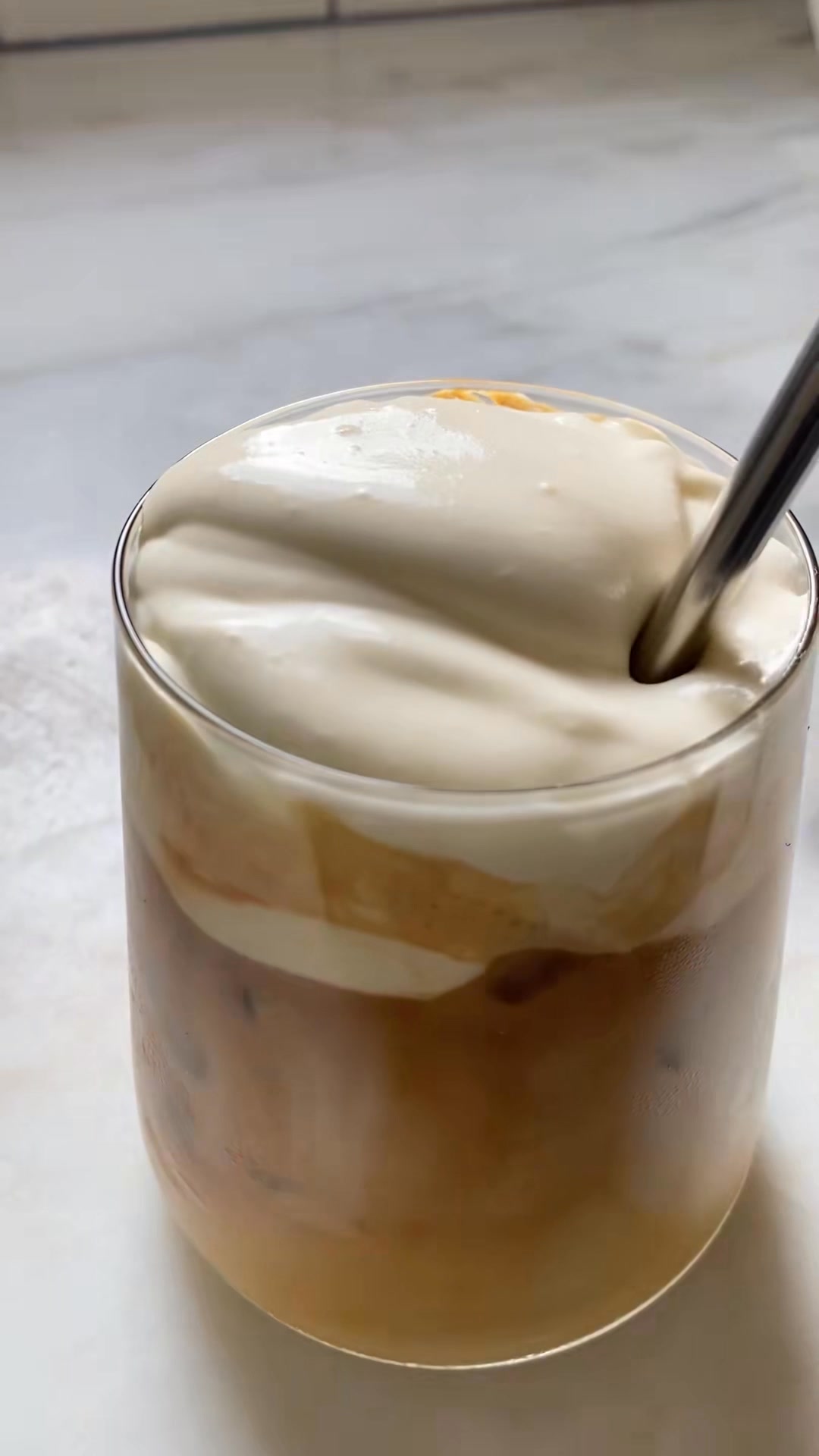 Romantizing my iced coffee