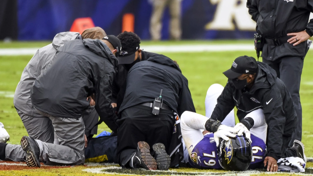 Ravens face 2026 tackle depth crisis as veterans near end