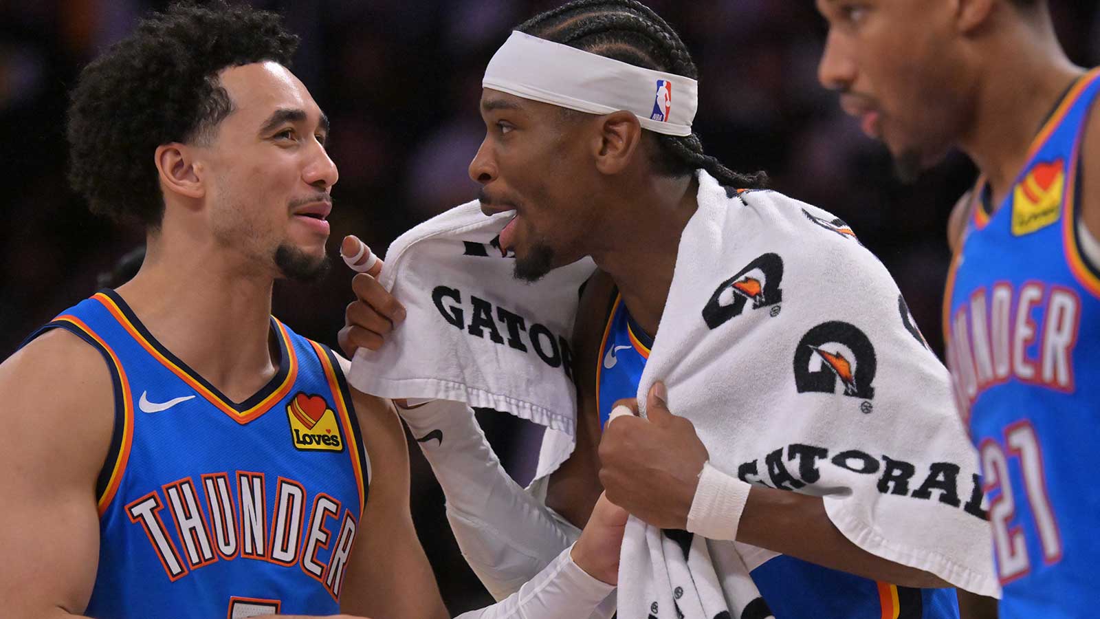 Thunder’s Shai Gilgeous-Alexander gift has Jared McCain thanking God ...