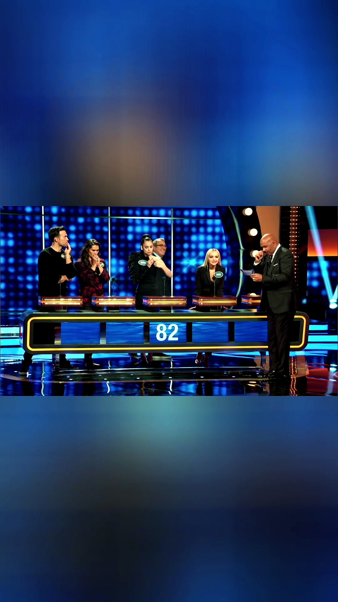Dove Cameron unlocks Steve Harvey on Celebrity Family Feud