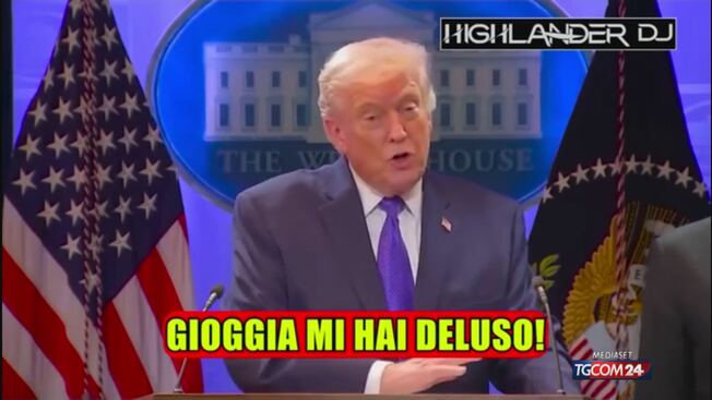 Scontro Trump-Meloni, il web si scatena: i migliori meme sul botta e ...