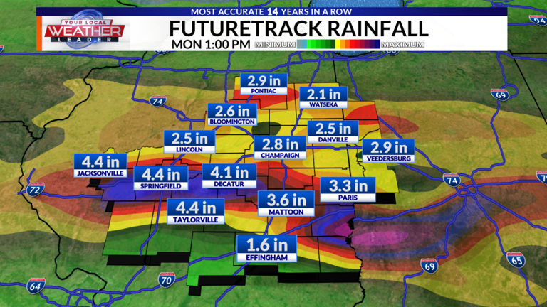 Weather now: Sunday brings flooding, severe storm risk