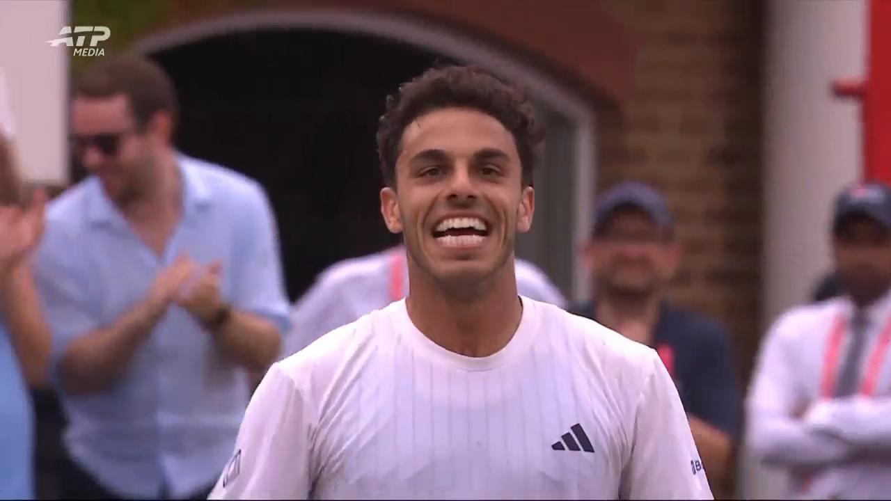 Cerundolo defeats Nakashima in Queen's Club SF rollercoaster