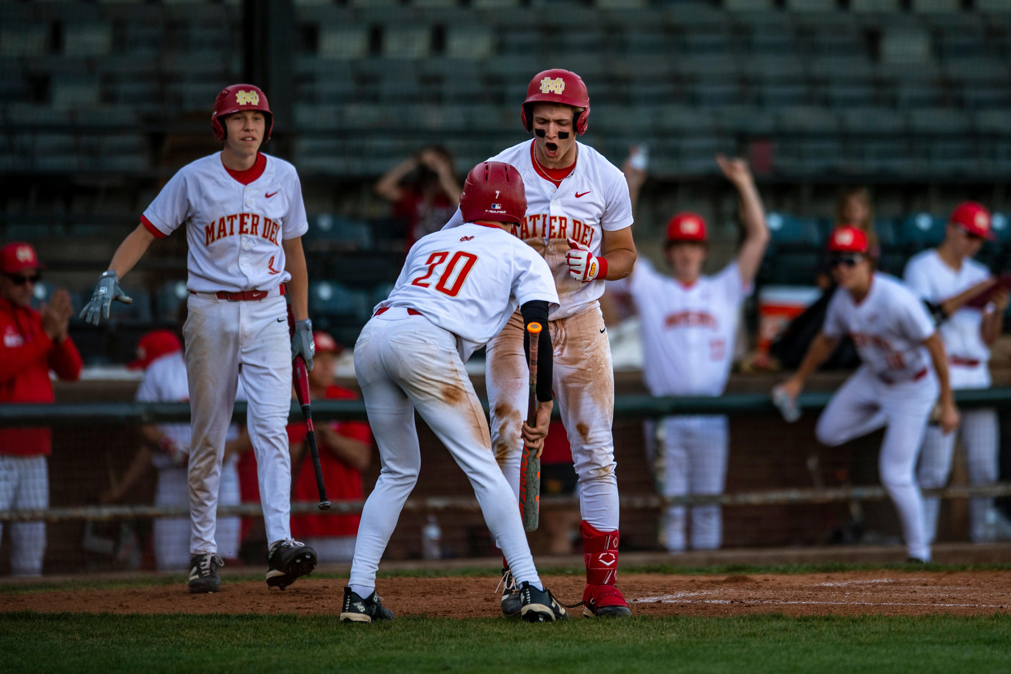 Mater Dei vs Bluffton IHSAA 2A baseball state championship live score ...