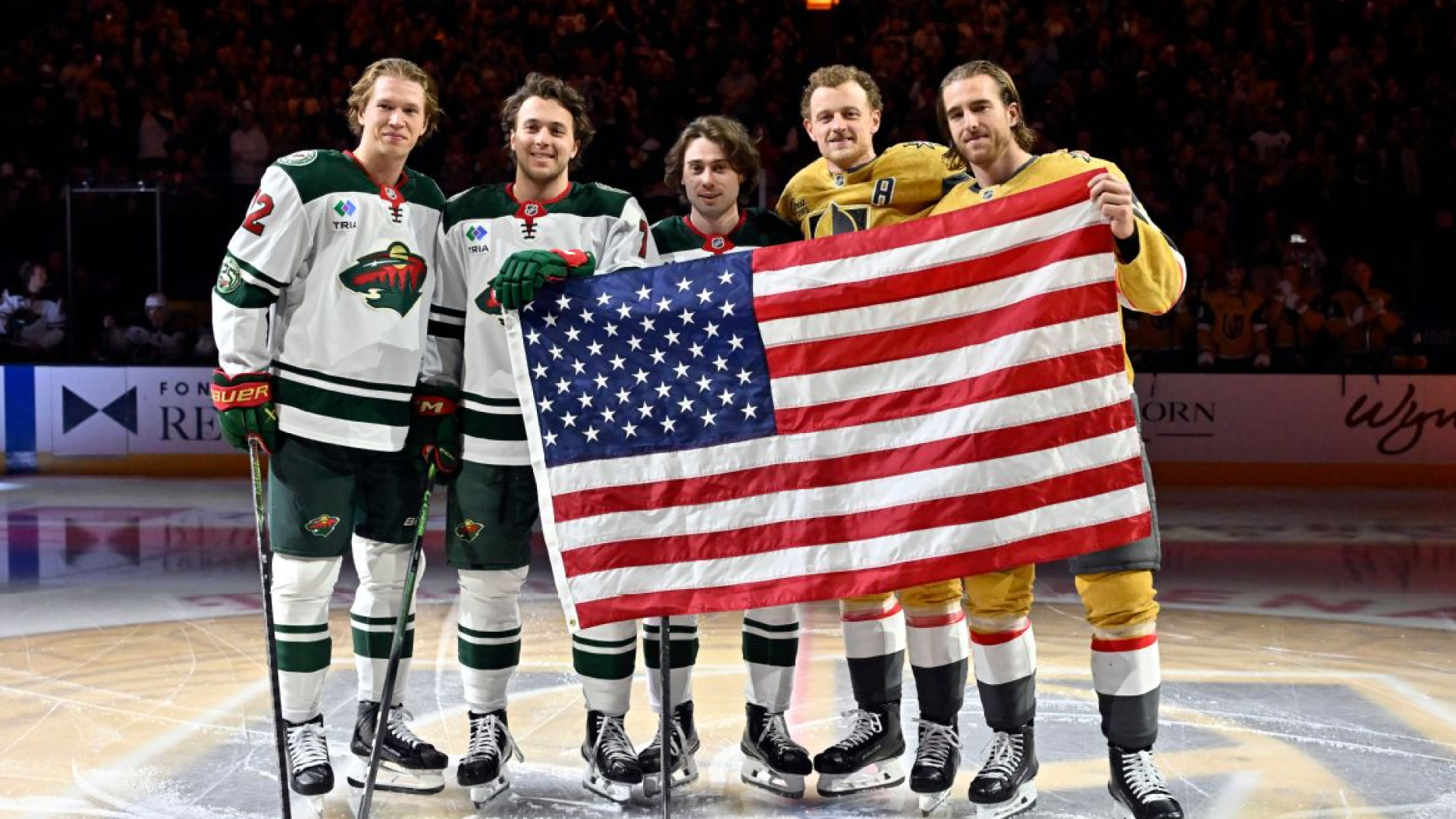 Which hockey players won a Stanley Cup and Olympic gold in the same year?