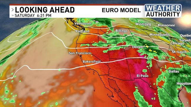 High pressure eases, bringing a comfortable weekend forecast to Kern County