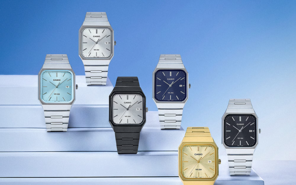 Casio launches four new MTP-B185 series watches in the US