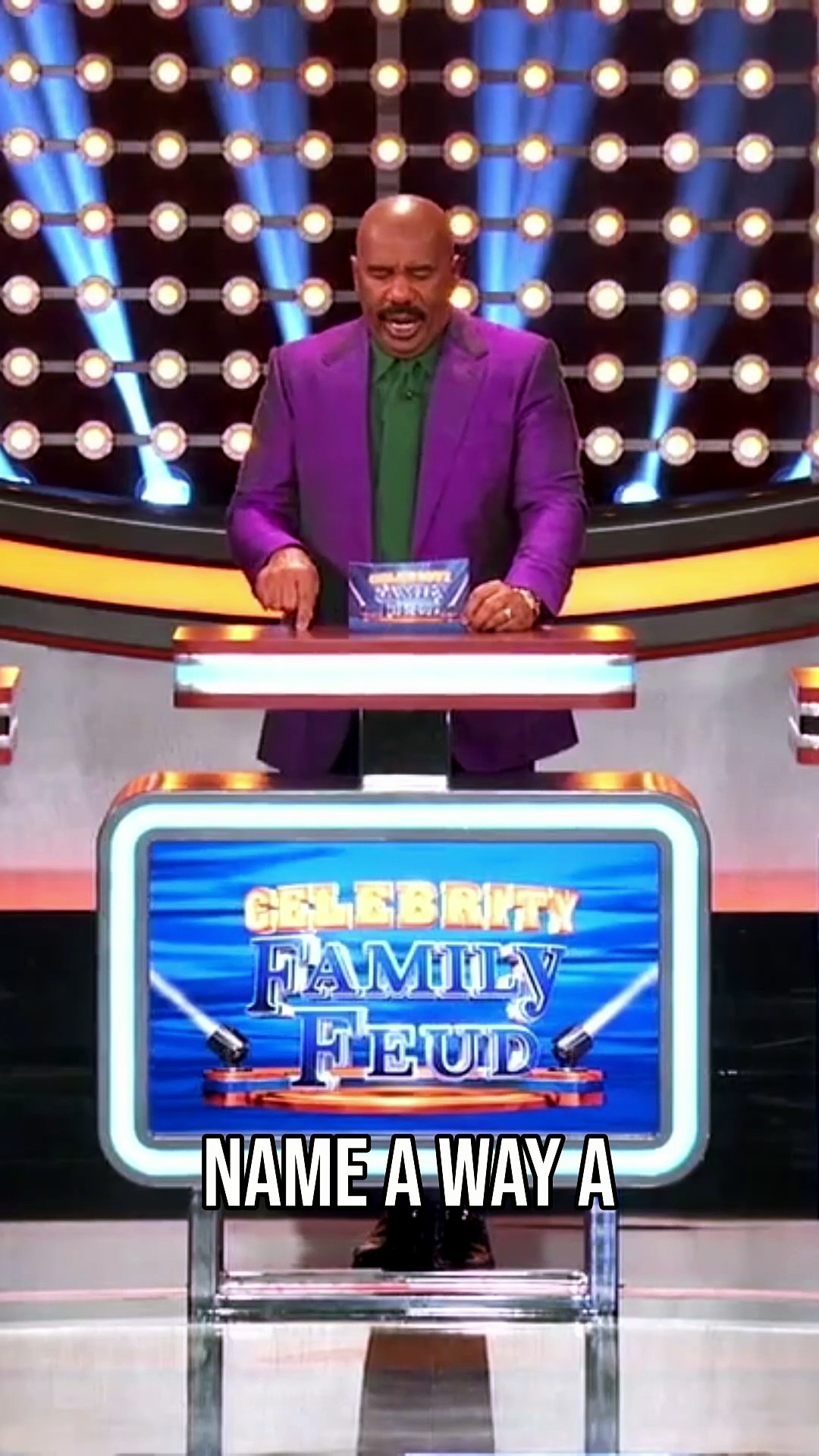 Bill Bellamy is shocked by his daughter on Celebrity Family Feud