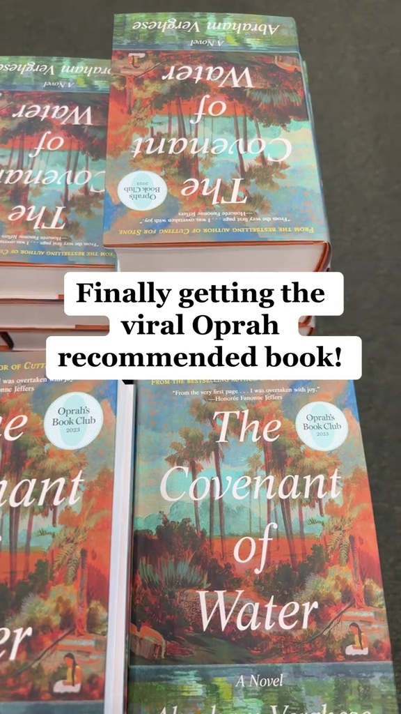 Passenger princess duties for Oprah Book Club pick The Covenant of Water