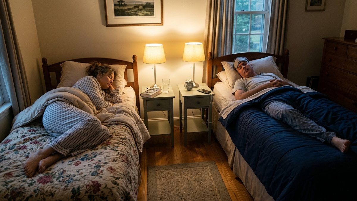 Is it normal to sleep in separate bedrooms? What experts say about this ...