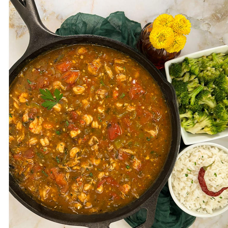 Crawfish etouffee
