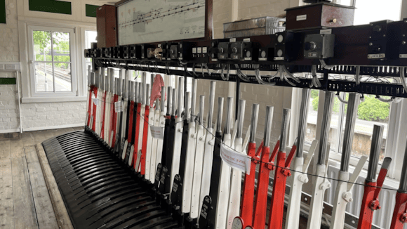 Decommissioned signal box becomes railway museum