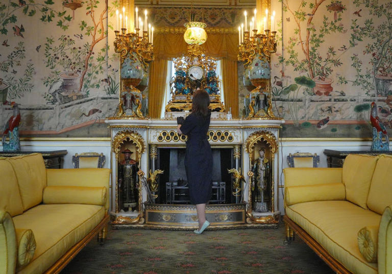 Inside the opulent interiors of Buckingham Palace’s once-private East Wing