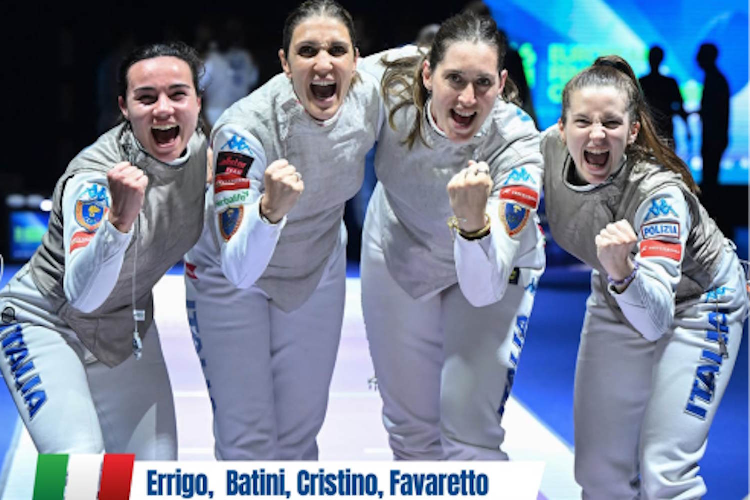Europei di scherma, un’altra medaglia d’oro! Il fioretto femminile è ...