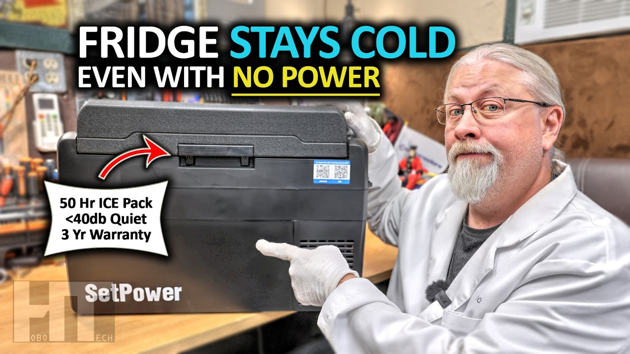 SetPower RF30 Pro 12v refrigerator freezer + 50 hour ICE pack