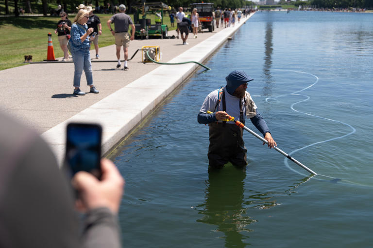 CBS’s Ed O’Keefe demolishes Trump’s claim the Reflecting Pool was ...