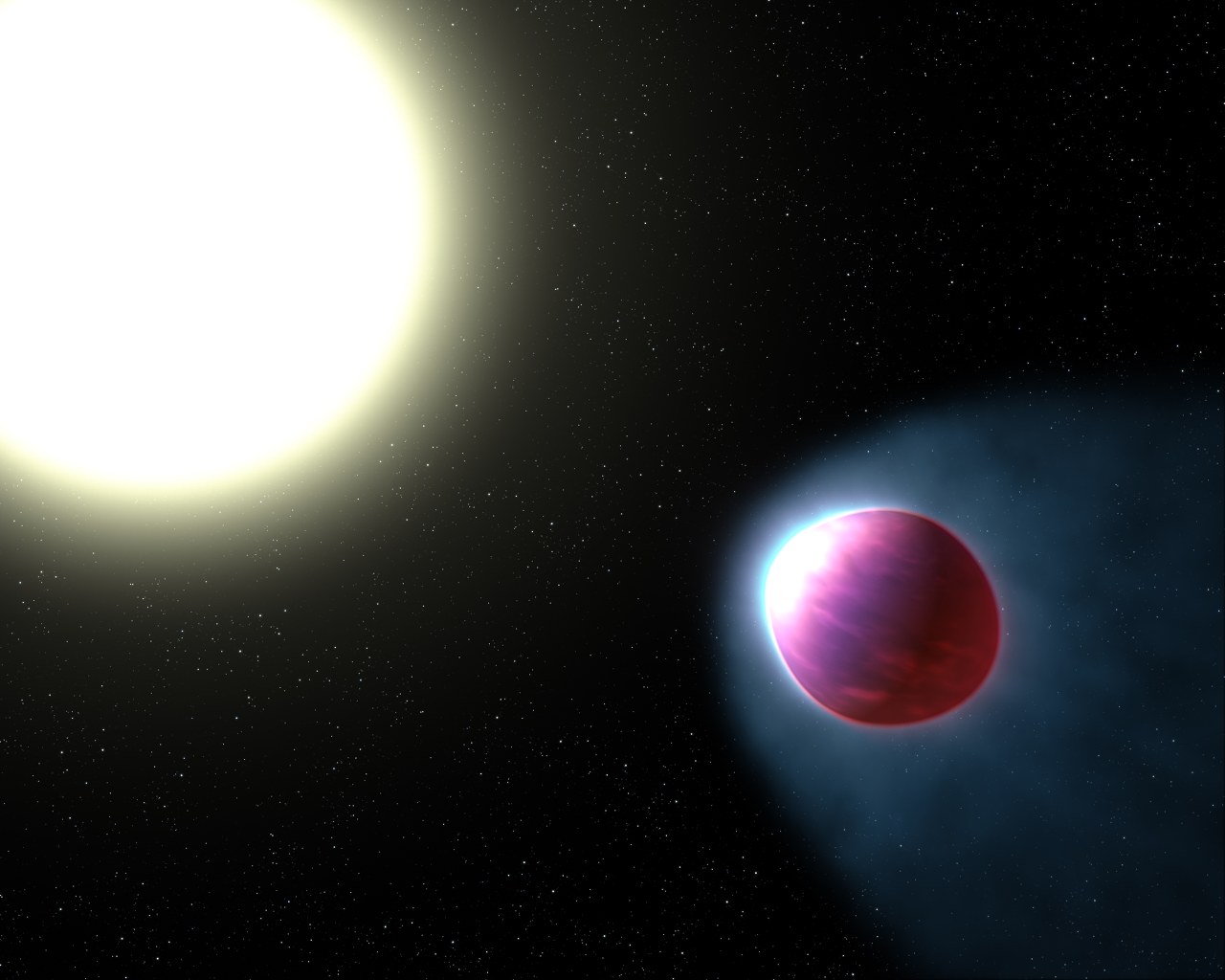 Planeta piekielnych kontrastów. Przełomowe badania atmosfery WASP-121 b