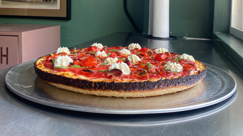 The Chicago pan-style pizza restaurant that sells out of pies every day