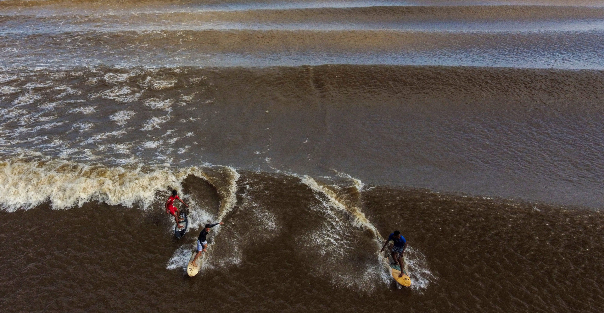 Surfing Amazon's endless wave