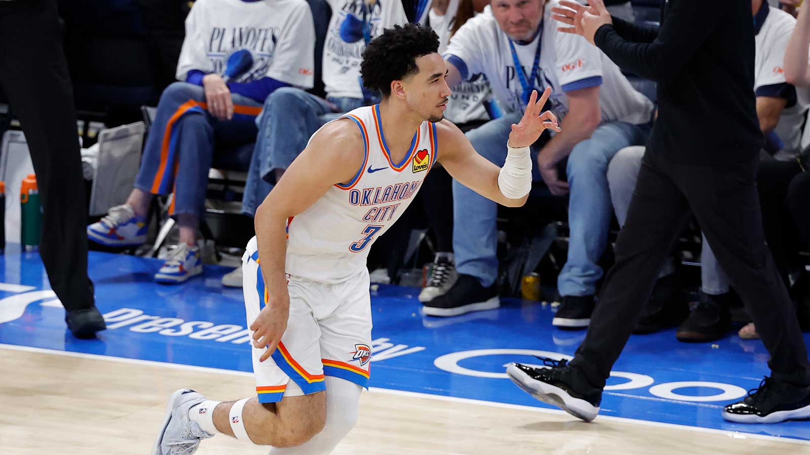 Thunder’s Shai Gilgeous-Alexander gift has Jared McCain thanking God ...