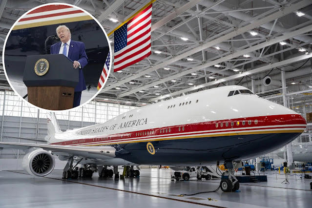 Inside the bridge: The $1B temporary Air Force One