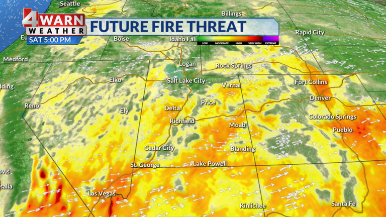 Dry, warm Father’s Day weekend with fire danger remaining high