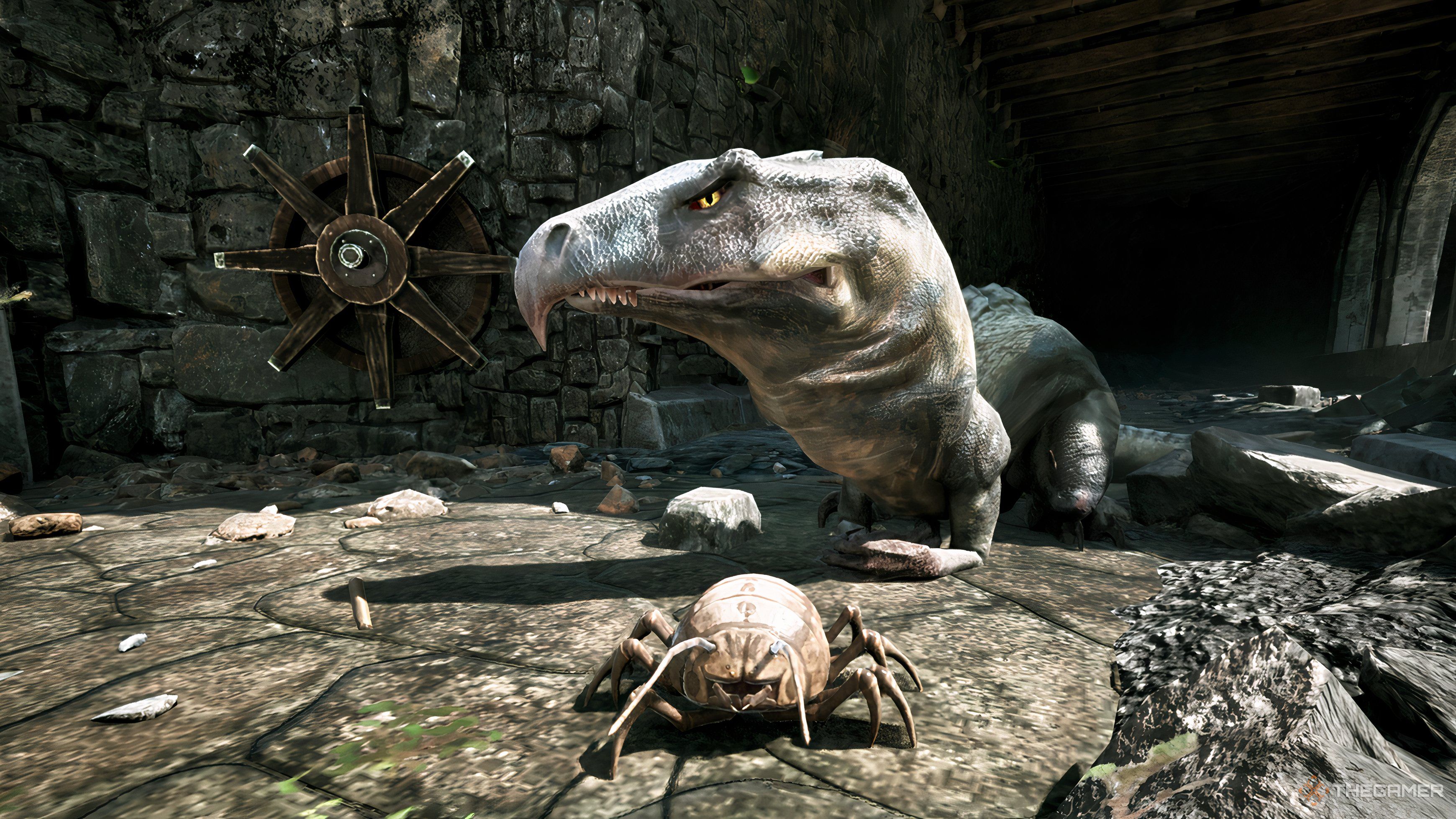 How to find the monastery ruins focus stone in Gothic 1 remake