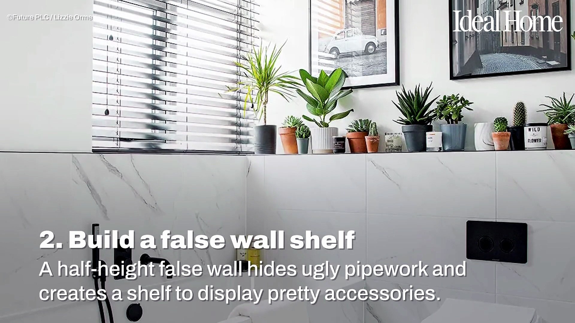 6 design ideas for small bathrooms