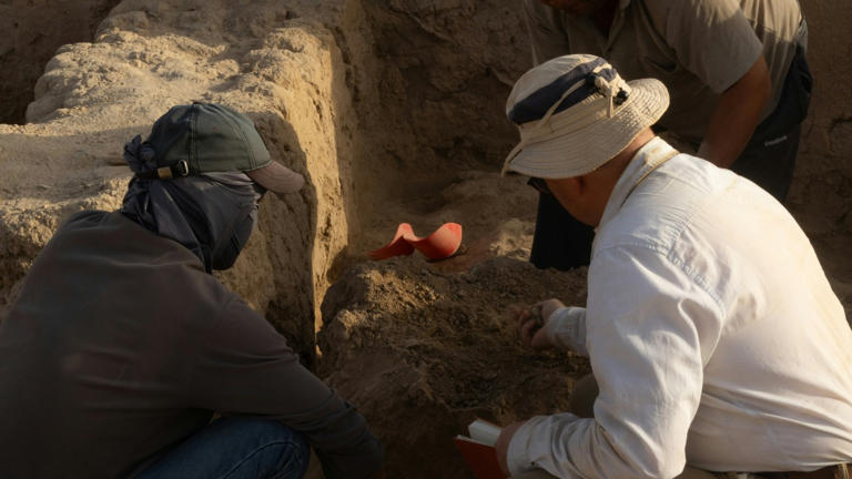 Archaeologists found the tomb of an Egyptian pharaoh whose name was ...