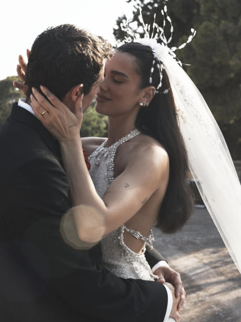 Dua Lipa shares first pictures from £1,500,000 wedding to Callum Turner