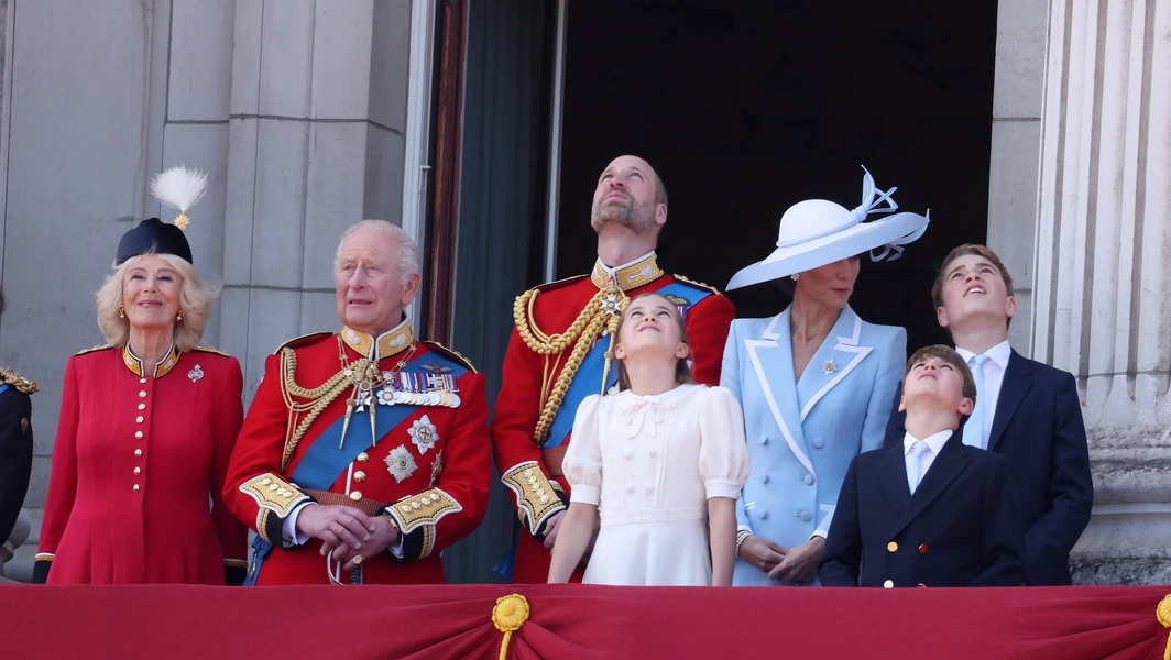 Royal children steal the show at Trooping the Colour