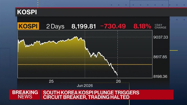 What's driving tech selloff as Korea issues trading halt