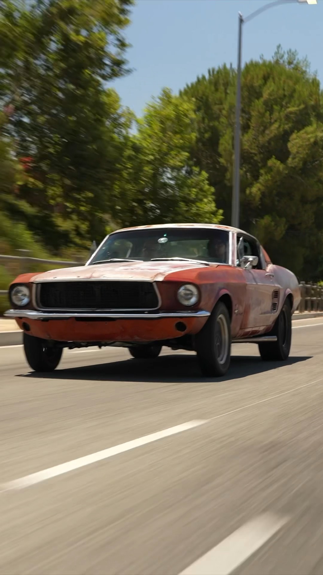 '67 Fastback Mustang gets NASCAR-style exhaust roar