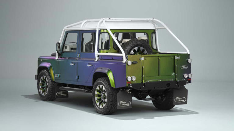 Land Rover sold these color-changing classic Defenders to a single buyer