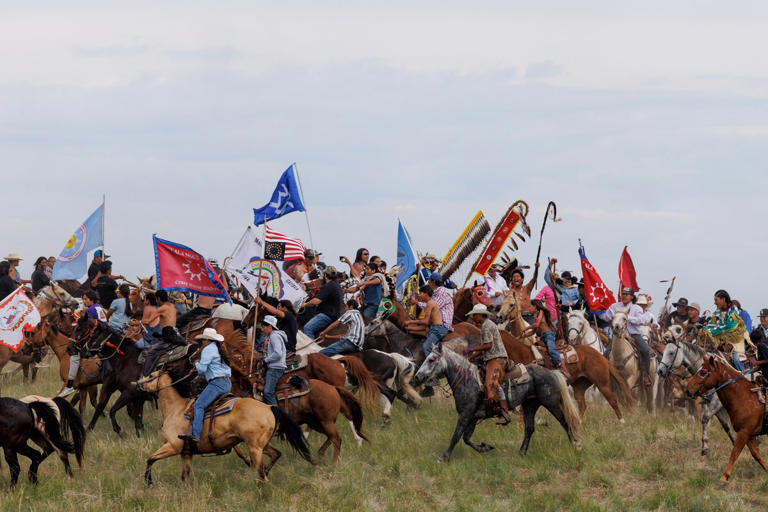 Native American tribes mark the 150th anniversary of the Battle of ...