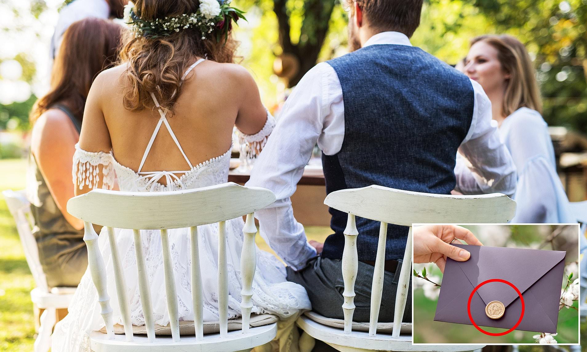 'Tacky' bride demands invite back after fed-up guest RSVP'd no to her ...