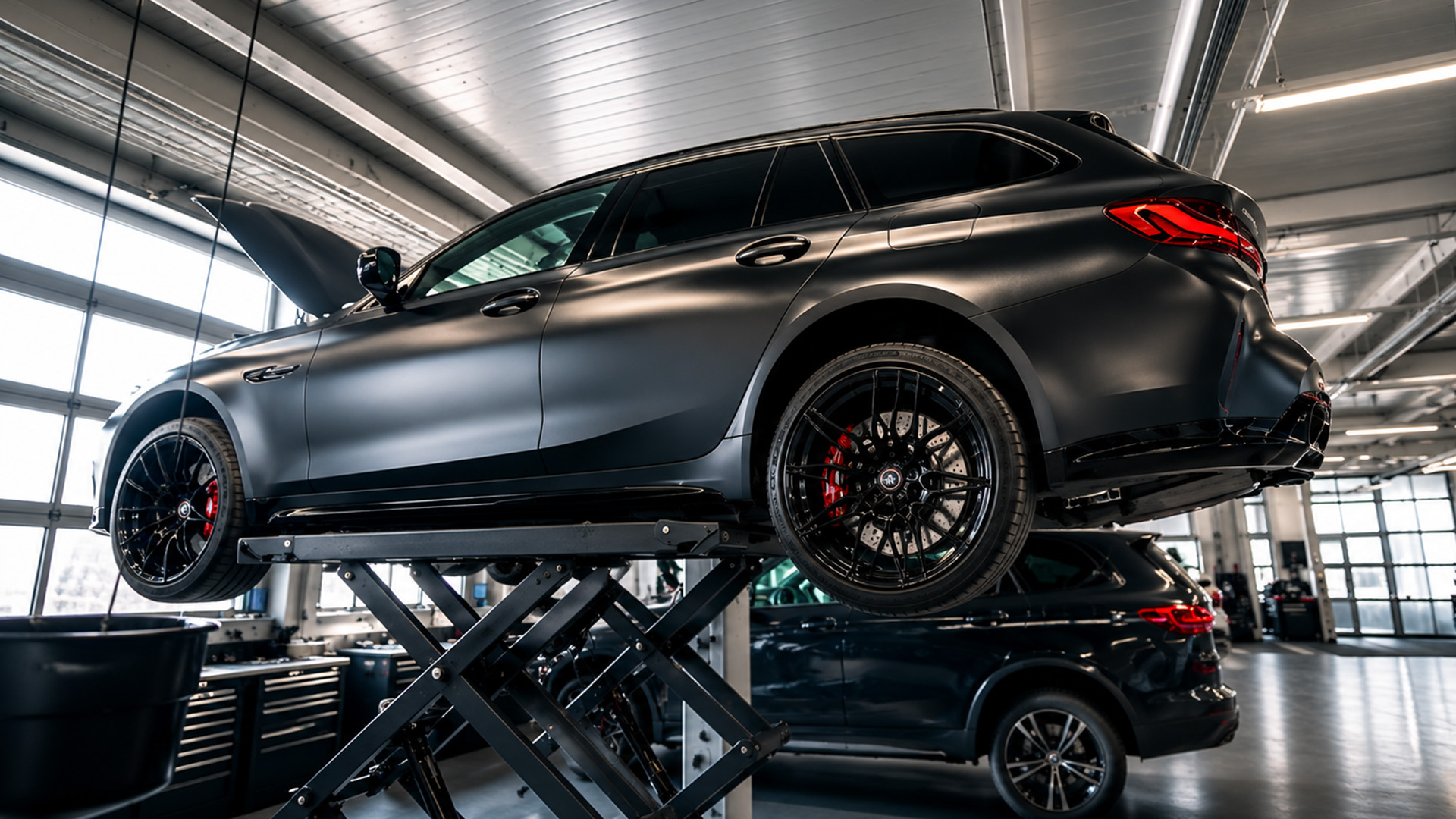 How much does the first BMW M3 Touring service cost?