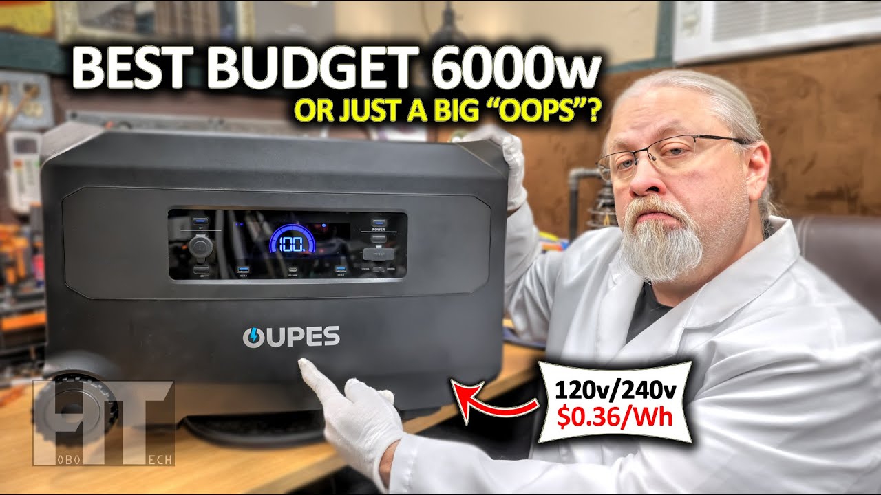 OUPES Guardian 6000 | Budget 6000w 240v home backup power generator