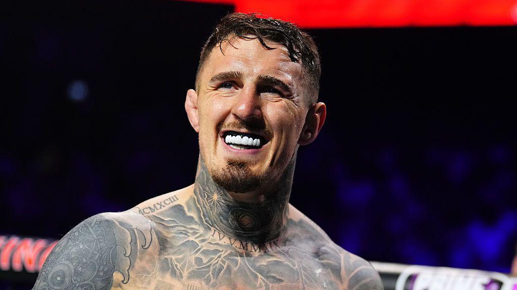 Aspinall 'back in full training' for Gane rematch