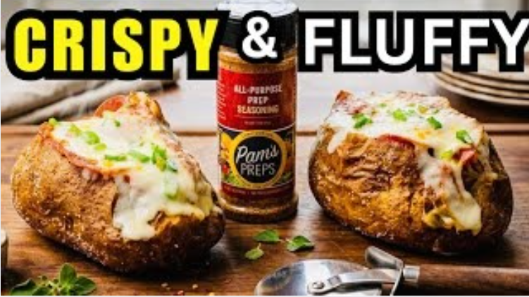 The secret to extra crispy loaded baked potatoes