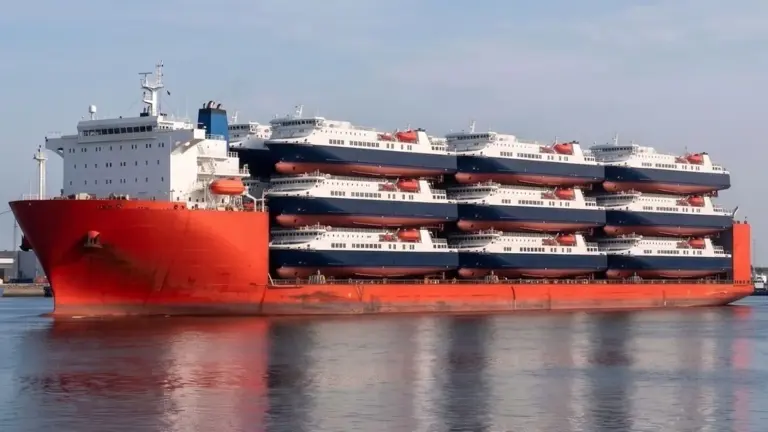 There's a ship shipping ship that ships shipping ships and it's ...