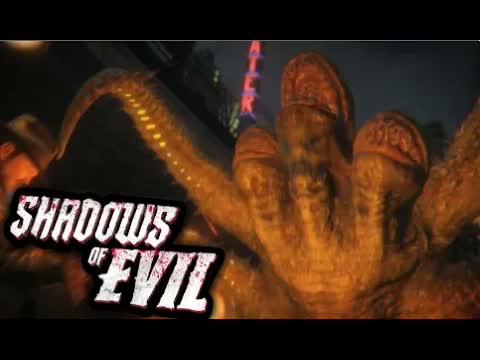 Call of Duty Black Ops 3 Zombies Shadows of Evil huge Margwa boss ...