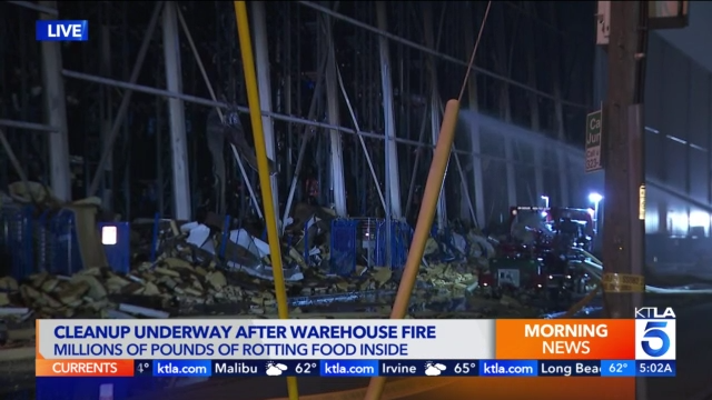 Rats, rotting food raise new concerns after Boyle Heights warehouse fire