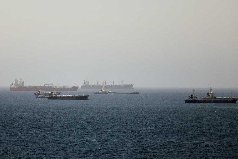 Second ship hit in Hormuz Strait after Trump slams "foolish" attack