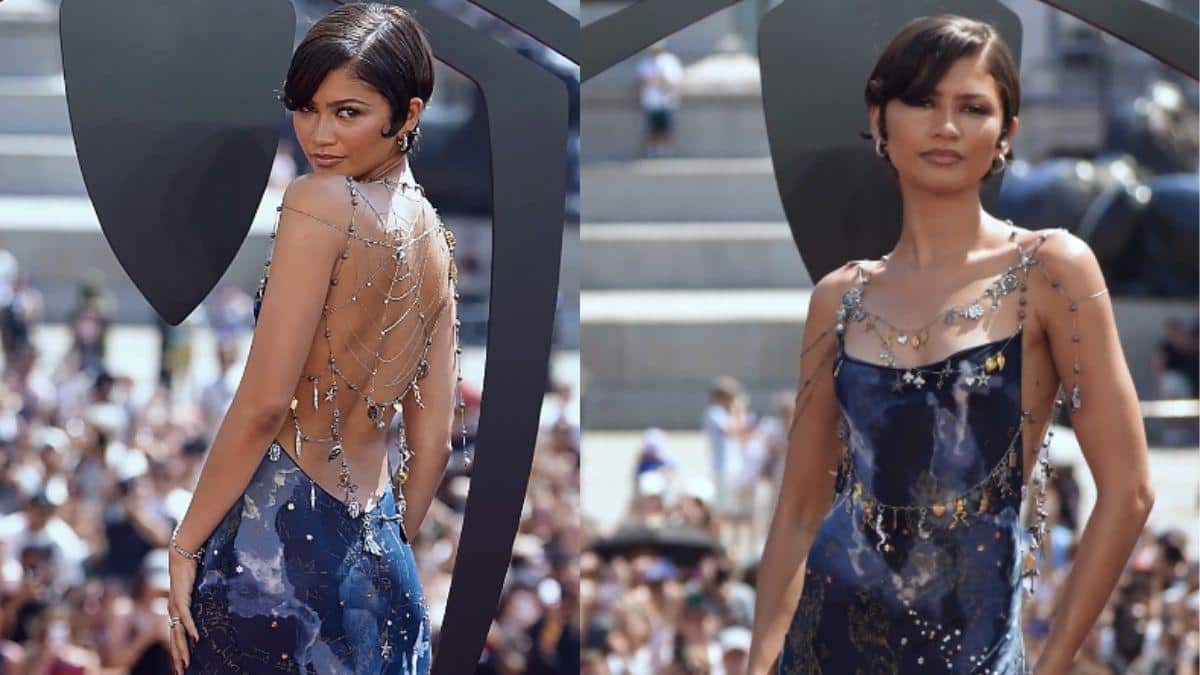 Zendaya’s spider-web gown by John Galliano steals spotlight at Spider ...