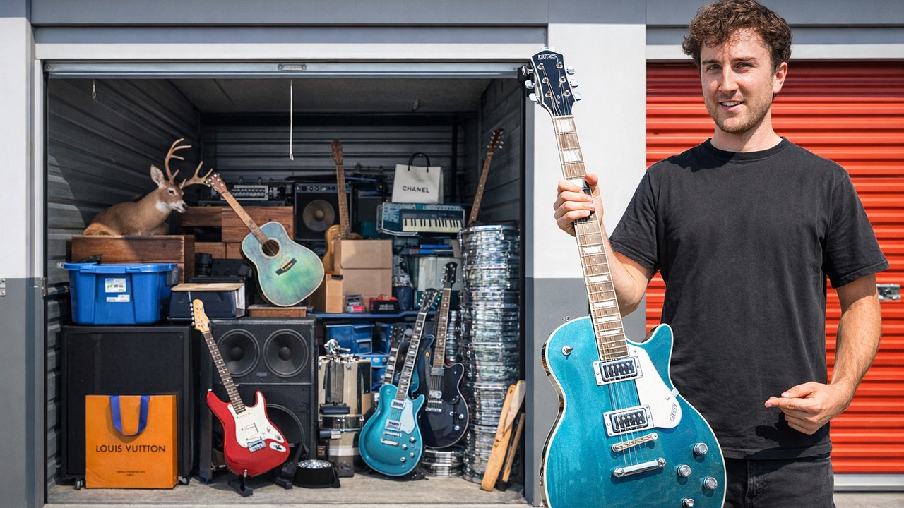 He Risked Buying This Singers Abandoned Storage Unit Then The Story ...