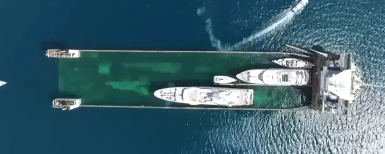 There's a ship shipping ship that ships shipping ships and it's ...