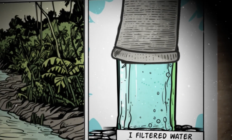 How he survived 7 days in the Amazon