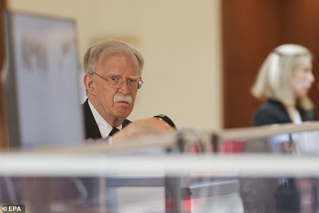 Stone-faced John Bolton confesses in court he stole government secrets ...